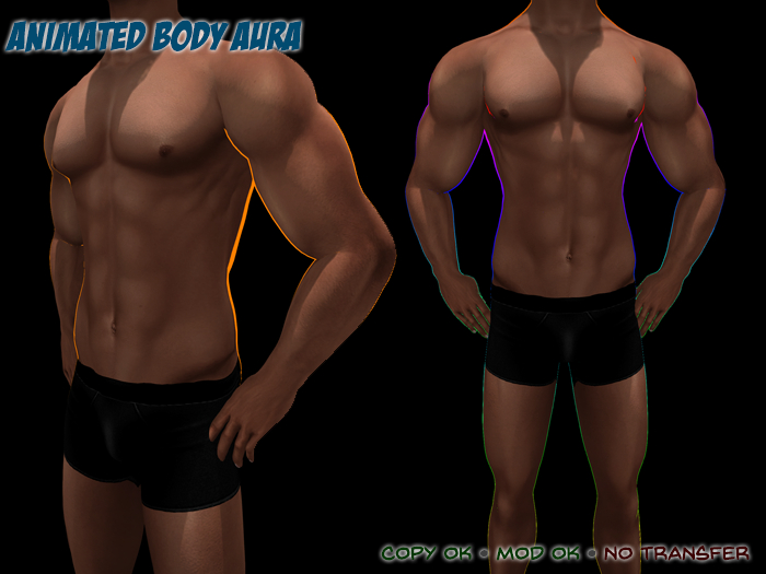 Second Life Marketplace - Animated Body Aura - Male Mesh Bodies